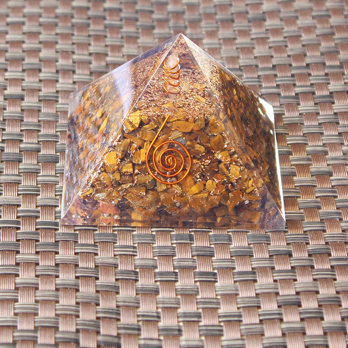 Tiger Eye Stone Organ Pyramid | Shubhanjali | Care for Your Mind, Body ...