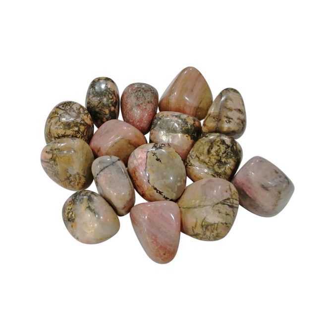 Tumble Stones | Buy Online Natural Rhodonite Crystal Tumble Stone ...