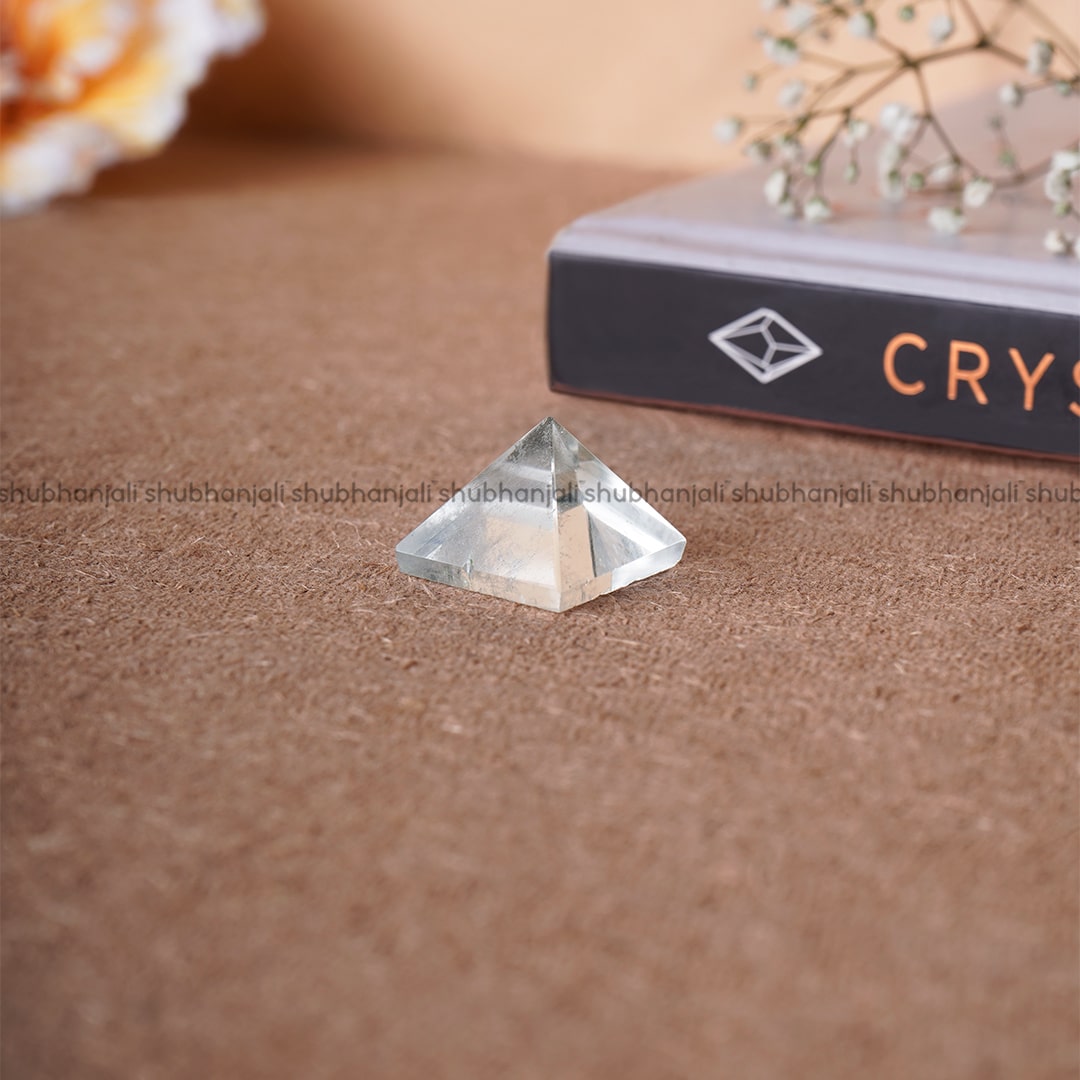 Clear Quartz Pyramid | Buy Online Natural Clear Quartz Stone Pyramid ...