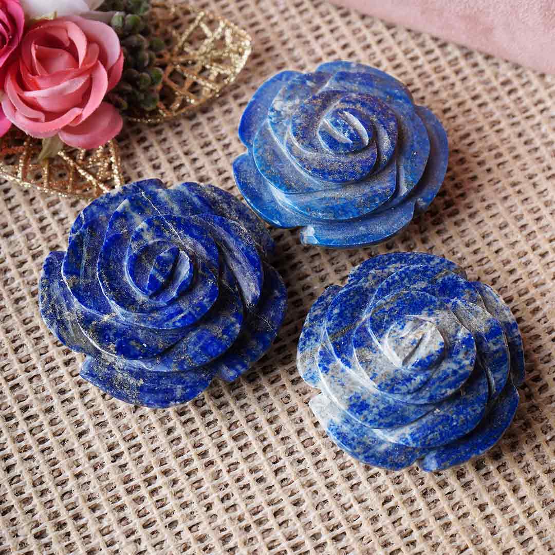 Lapis lazuli Rose Flower | Shubhanjali | Care for Your Mind, Body & Soul!
