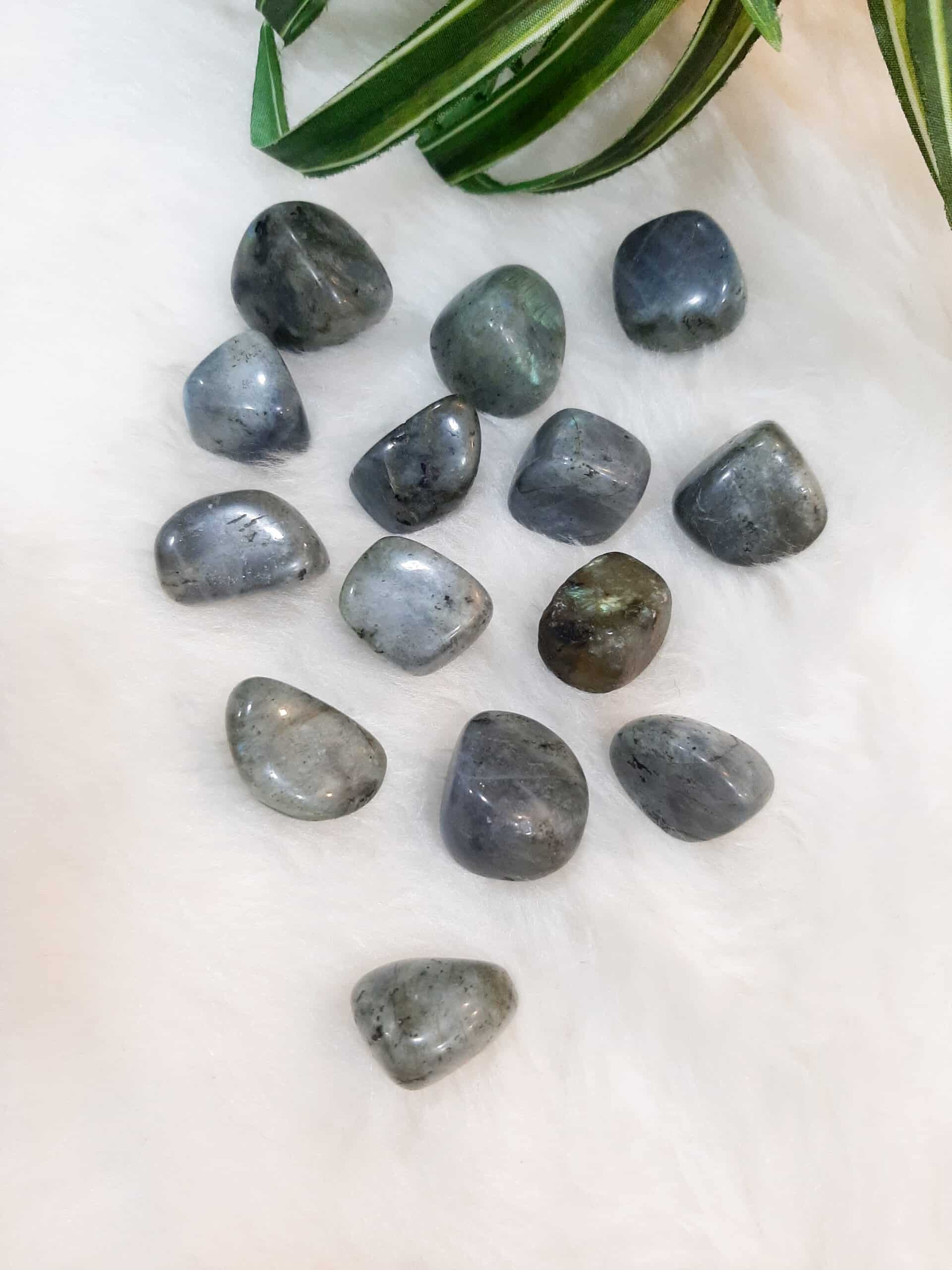 Tumble Stones | Buy Online Natural Premium Labradorite Crystal Tumble ...