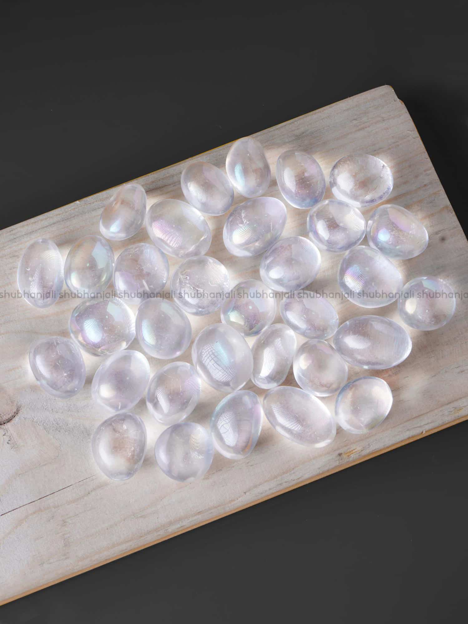 Tumble Stones | Buy Online Natural Premium Clear Quartz Crystal Tumble ...