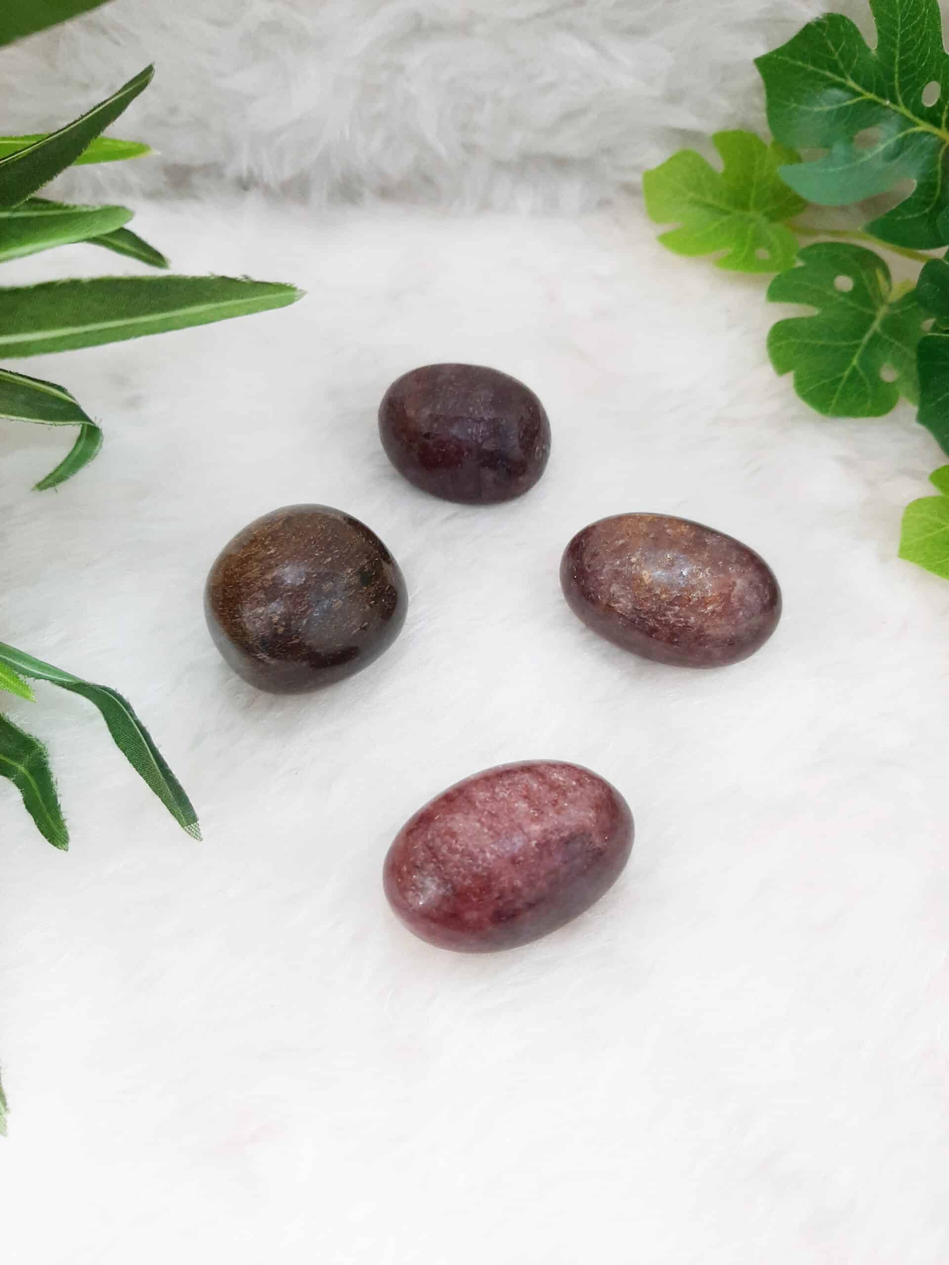 Tumble Stones | Buy Online Natural Strawberry Quartz Crystal Tumble ...