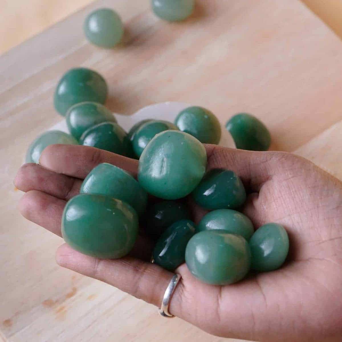 Green Aventurine Tumble | Buy Online Green Aventurine Crystal Tumble ...
