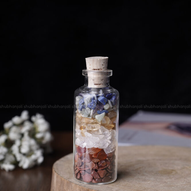 Crystal Chips Intention Jar Bottels | Shubhanjali | Care for Your Mind ...