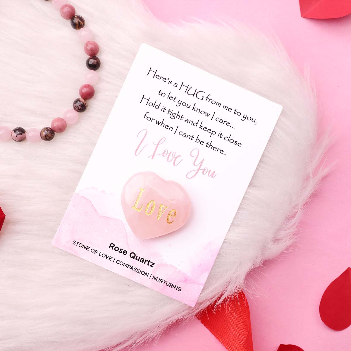 Clear Quartz Flower Beads Bracelet – Healing | Shubhanjali